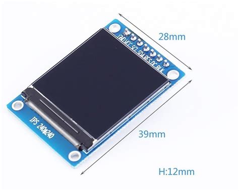 Buy 1 3 Inch 240x240 Rgb Tft Ips Lcd Display Module 7pin St7789 Chip Online At