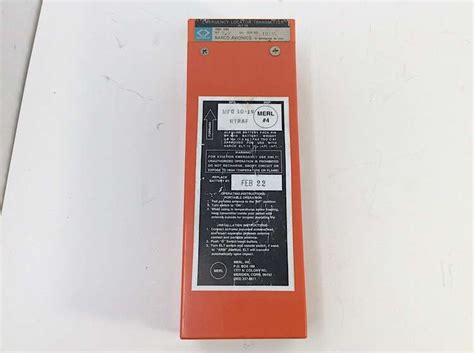 Elt 10 Narco Emergency Locator Transmitter Elt 10