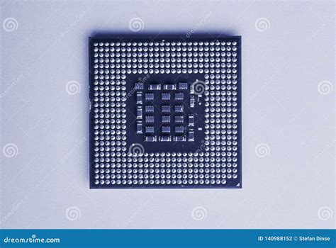 Cpu Closeup For Pc And Laptop Stock Photo Image Of Chipset Meltdown