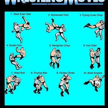 High School Wrestling Moves Chart