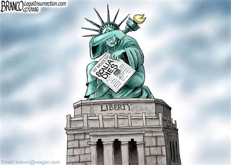 Statue Of Liberty Political Cartoon