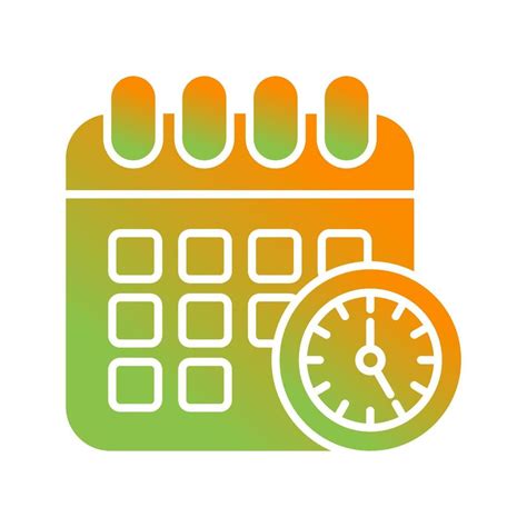 Icono De Vector De Horario 16699371 Vector En Vecteezy