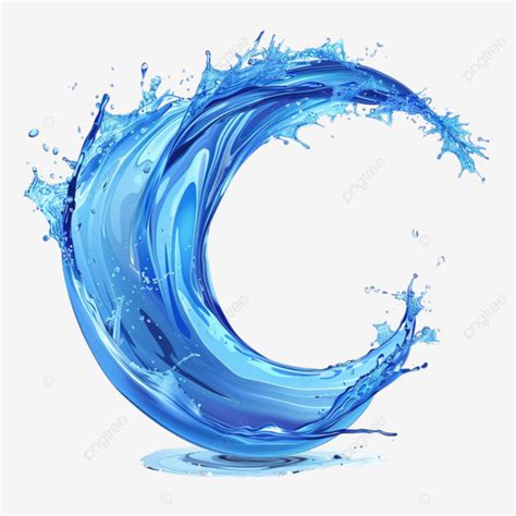 물 추상 파란색 곡선 모양 스플래시 및 스프레이 액체 플랫 제트 물 튀김 제트기 Png 일러스트 및 이미지 에 대한 무료 다운로드 Pngtree
