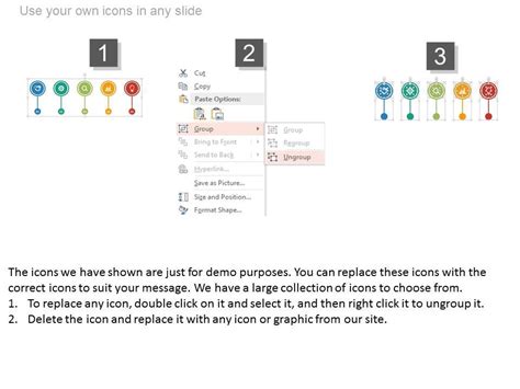 linear sequential timeline with icons powerpoint slides presentation
