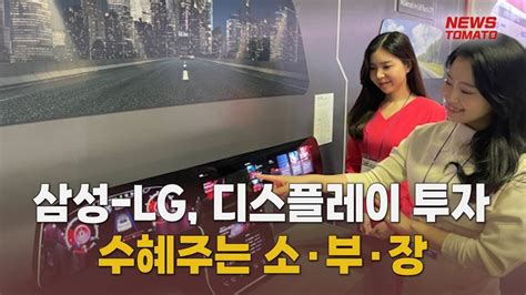 삼성 Lg 디스플레이 투자 수혜주는 소·부·장 [말하는 기자들 경제 And 금융 0406] Youtube