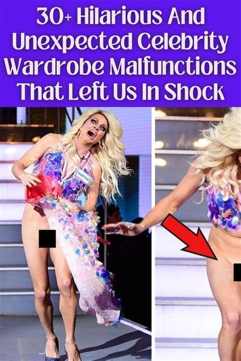 30 Hilarious And Unexpected Celebrity Wardrobe Malfunctions That Left