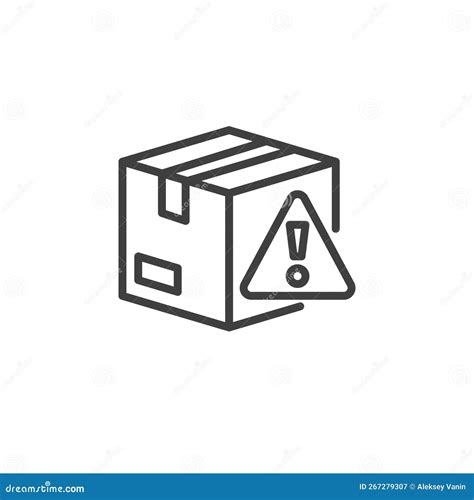 Product Defect Label Icon Vector Logo Outline