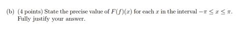 Consider the π periodic extension of the function Chegg com