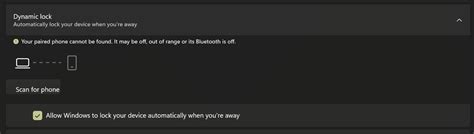 Anh em có ai xài được chức năng dynamic lock này của windows không để khi ra khỏi nhà thì