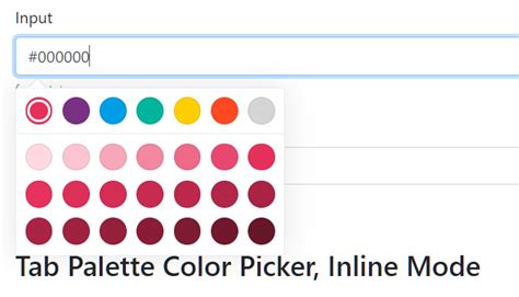 powerful color picker components in pure javascript colorpicker pro