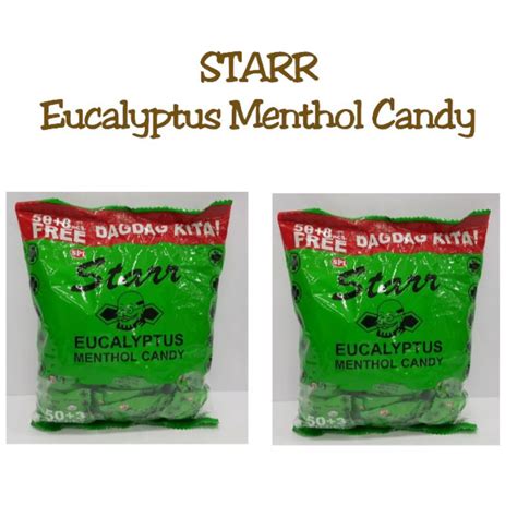 Starr Eucalyptus Menthol Candy 2 Packs Shopee Philippines