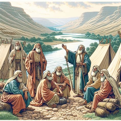 Joshua 224 Artwork Bible Art