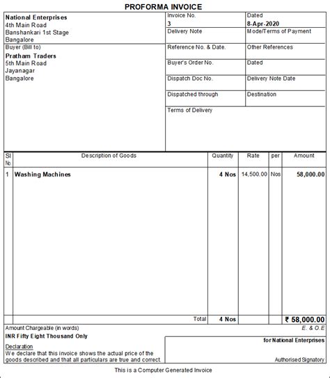Tally Prime Invoice Format In Excel At Morris Rios Blog