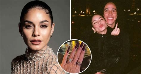 Vanessa Hudgens Flaunts Huge Engagement Ring From Cole Tucker For First