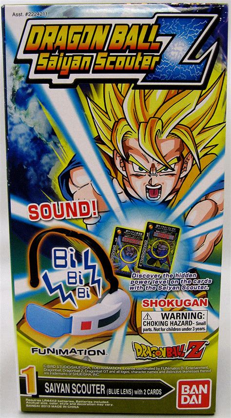 Dragonball Z Prop Replica Accessory Blue Scouter With Sound Cmdstore