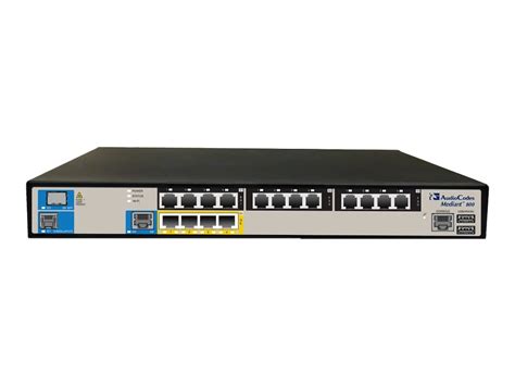 Audiocodes Mediant 800b Voip Gateway W 1 E1 T1 Voice Interface M800b
