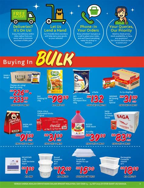 Giant Usj Opening Promotion Sep Sep