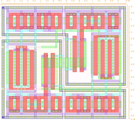 Detail Of The Designed Analogue Comparator Included Within The