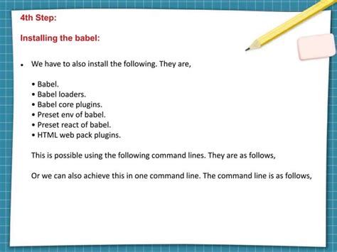 Reactjs Software Installation Ppt