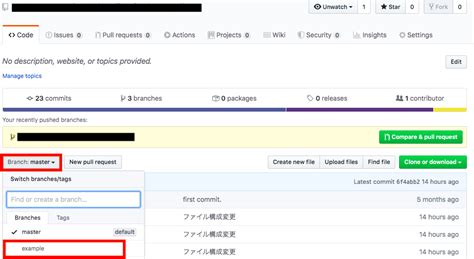 【git】新規作成したブランチをgithubリポジトリへ反映する Points And Lines