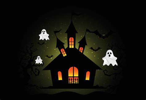 Spooky Haunted House Template