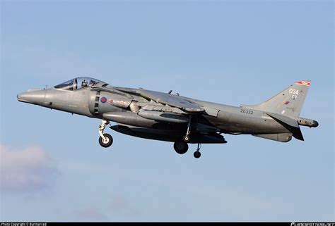 Zd322 Royal Air Force Bae Systems Harrier Gr5 Photo By Burmarrad Id