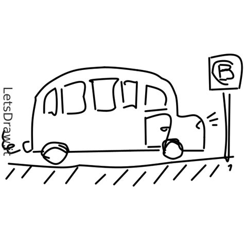 How To Draw Bus Iw9fsnpj Png LetsDrawIt