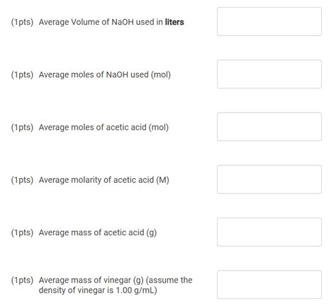 Solved 16pts Titration Table View List View Table 2