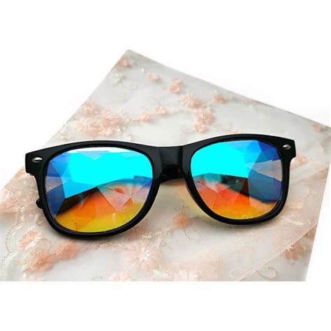 Kaleidoscope Glasses 3d Prism Rainbow Goggles Edm Rave Party Light