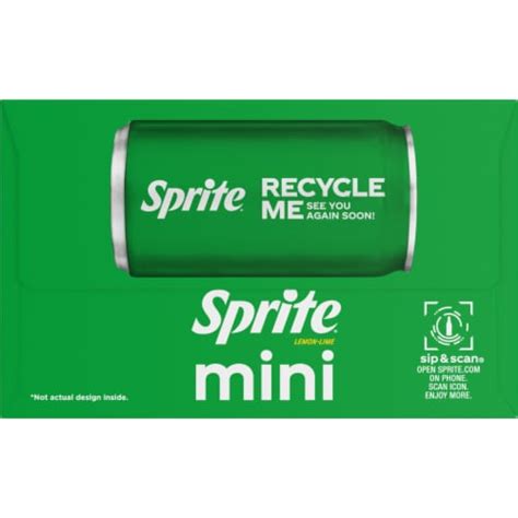 Sprite® Lemon Lime Soda Mini Cans 15 Pk 75 Fl Oz Ralphs