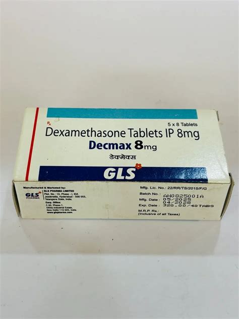 Dexamethasone Tablets Ip 8 Mg Decmax 8 Mg At ₹ 125strip Nagpur Id