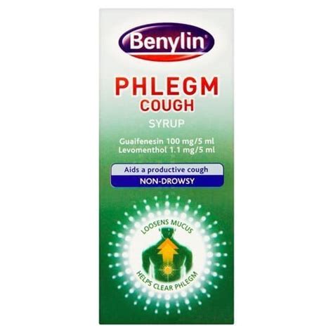 Benylin Phlegm Cough Syrup 125ml Marron S Pharmacy