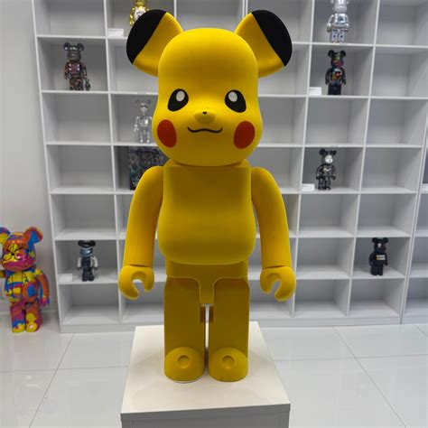 Bearbrick Pokemon Pikachu Flocky 1000 Phat City By Dubfreaks
