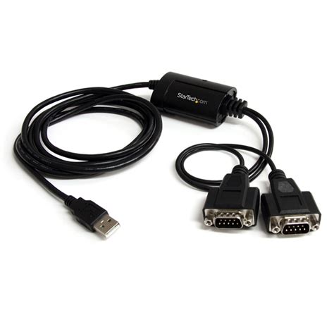EVerbatim StarTech USB Serial Adapter Dual Port With COM Retention