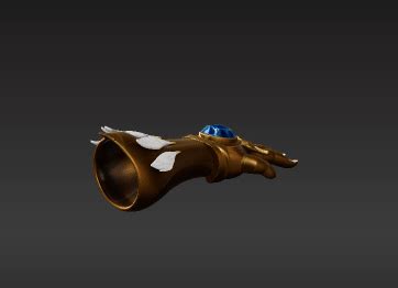 ⭐ Golden Winged Gauntlet Celestial Anime Hero Cosplay Accessory・ Stl