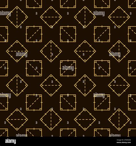 Geometry And Math Education Concept Vector Thin Line Seamless Pattern
