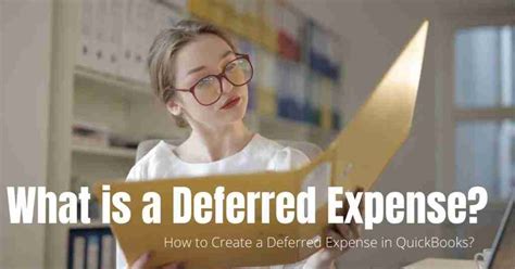 How To Create A Deferred Expense In QuickBooks Accountant Log