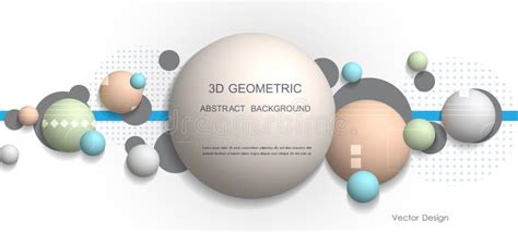 Vector Illustration Abstract Element With Dynamic 3d Shape Gradient