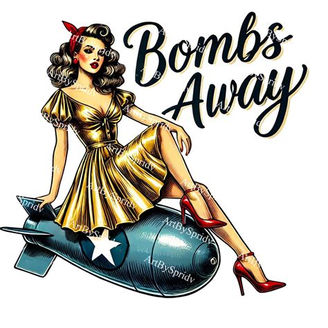 Bombshell Clipart