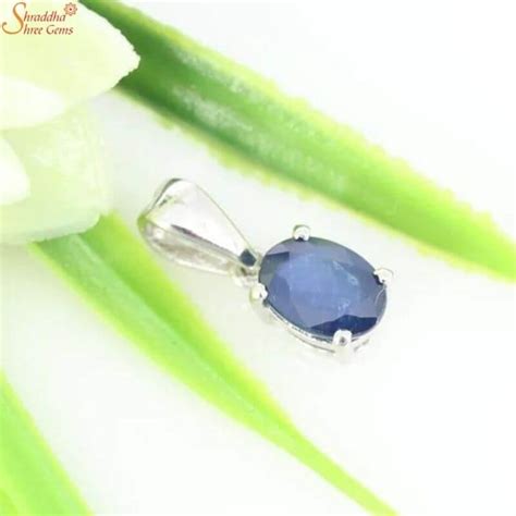 Natural Blue Sapphire Pendants Certified Neelam Pendants