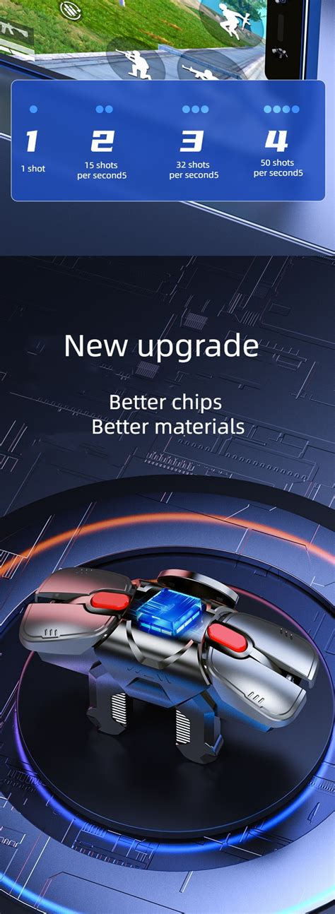 Pubg Trigger G22 Mini Mobile Phone Game Trigger Button Aim Shooting