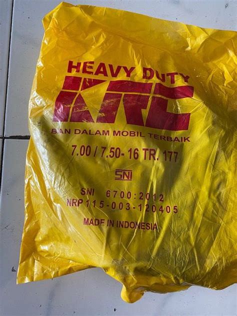 Ban Dalam Heavy Duty Krc 7 00 7 50 16 Tr 177