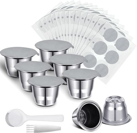 Reusable Espresso Capsules Stainless Steel Refillable Coffee Pods