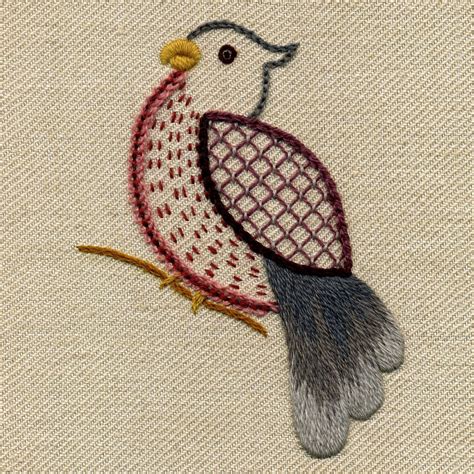 Peony Jacobean Crewel Work Embroidery Kit Crewel Crewel
