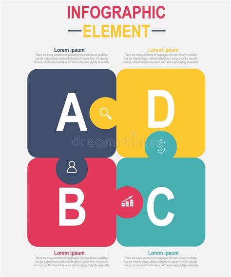 Infographic Vector Elements For Business Illustration In Modern Style