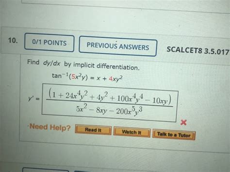 solved 10 0 1 points previous answers scalcet8 3 5 017 find