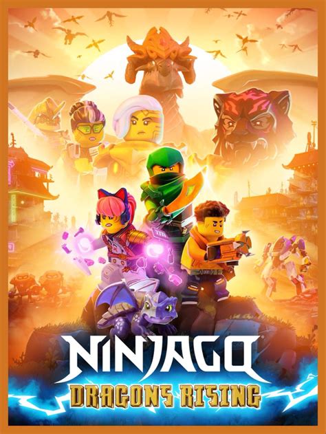 Lego Ninjago Dragons Rising Poster Made By Hamada Ninja Artofit