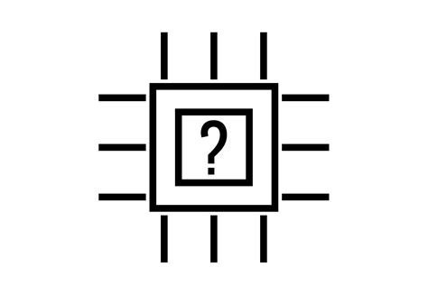 Computer Chip Outline Vector Graphic By TiveCreate Creative Fabrica