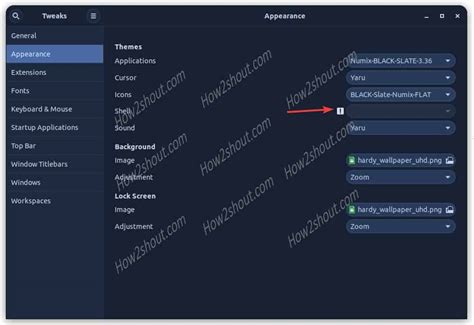 How To Apply Numix BLACK Colors Theme Icons On Ubuntu LTS