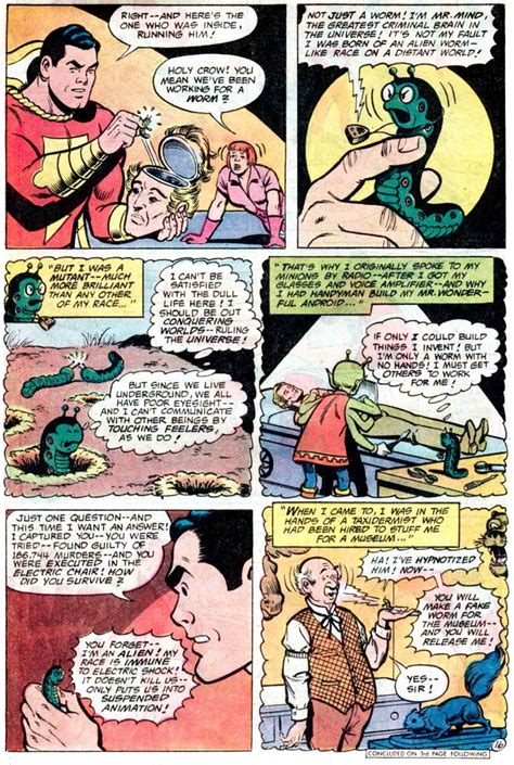 Shazam Villain Mr Mind Survived His Own Execution Through Some Nonsense